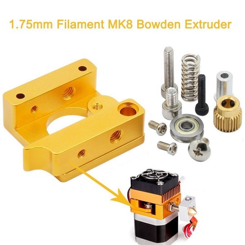 اکسترودر MK8 پرینتر سه بعدی MK8 Extruder/ نمونه ساز