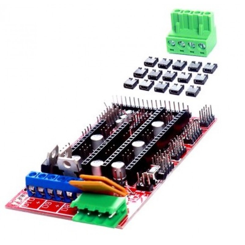 برد کنترلر پرینتر سه بعدی رمپس RAMPS 1.4/ فروشگاه نمونه ساز